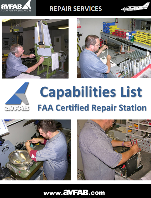 Current Capabilities List » Aviation Fabricators