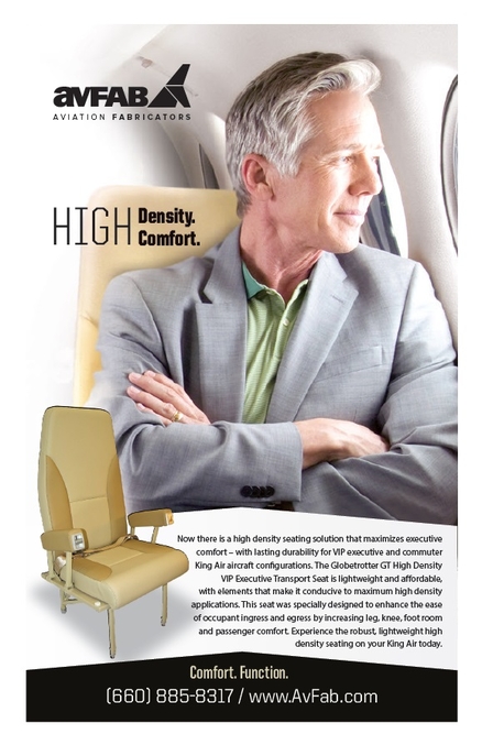 AvFab GT Executive Transport Seats » Aviation Fabricators