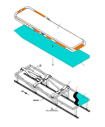 King Air Medical Stretcher » Aviation Fabricators